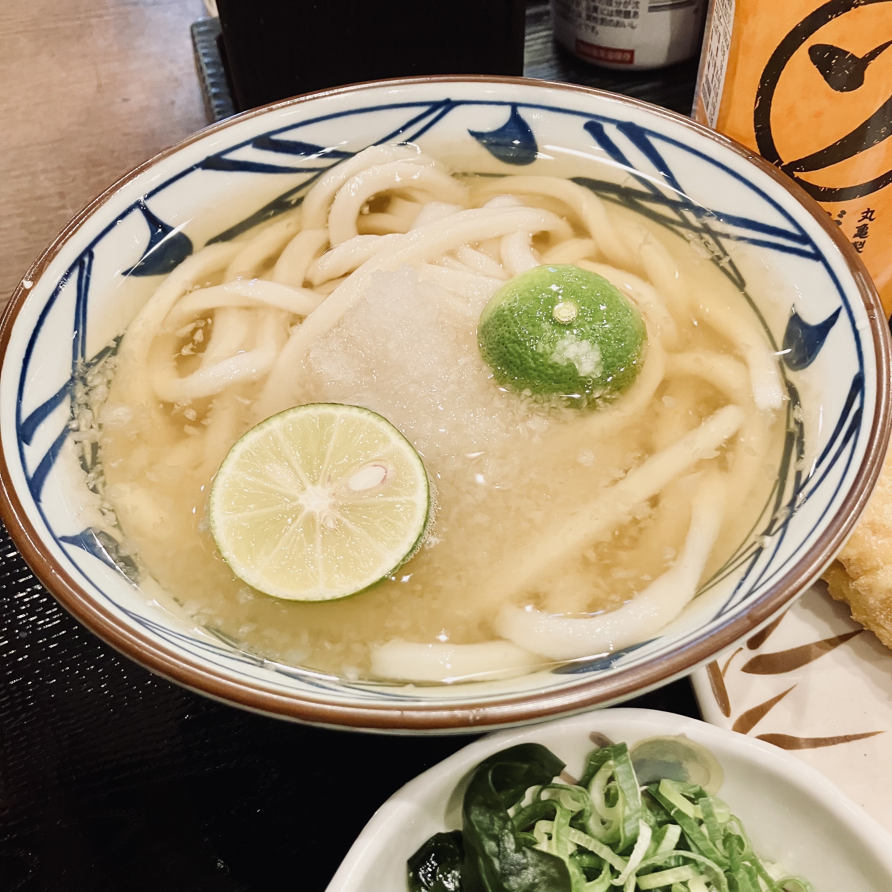 冷かけ2周目(第五弾)すだちおろし冷かけ🍋‍... | 丸亀製麺Mochi-Mochiクラブ