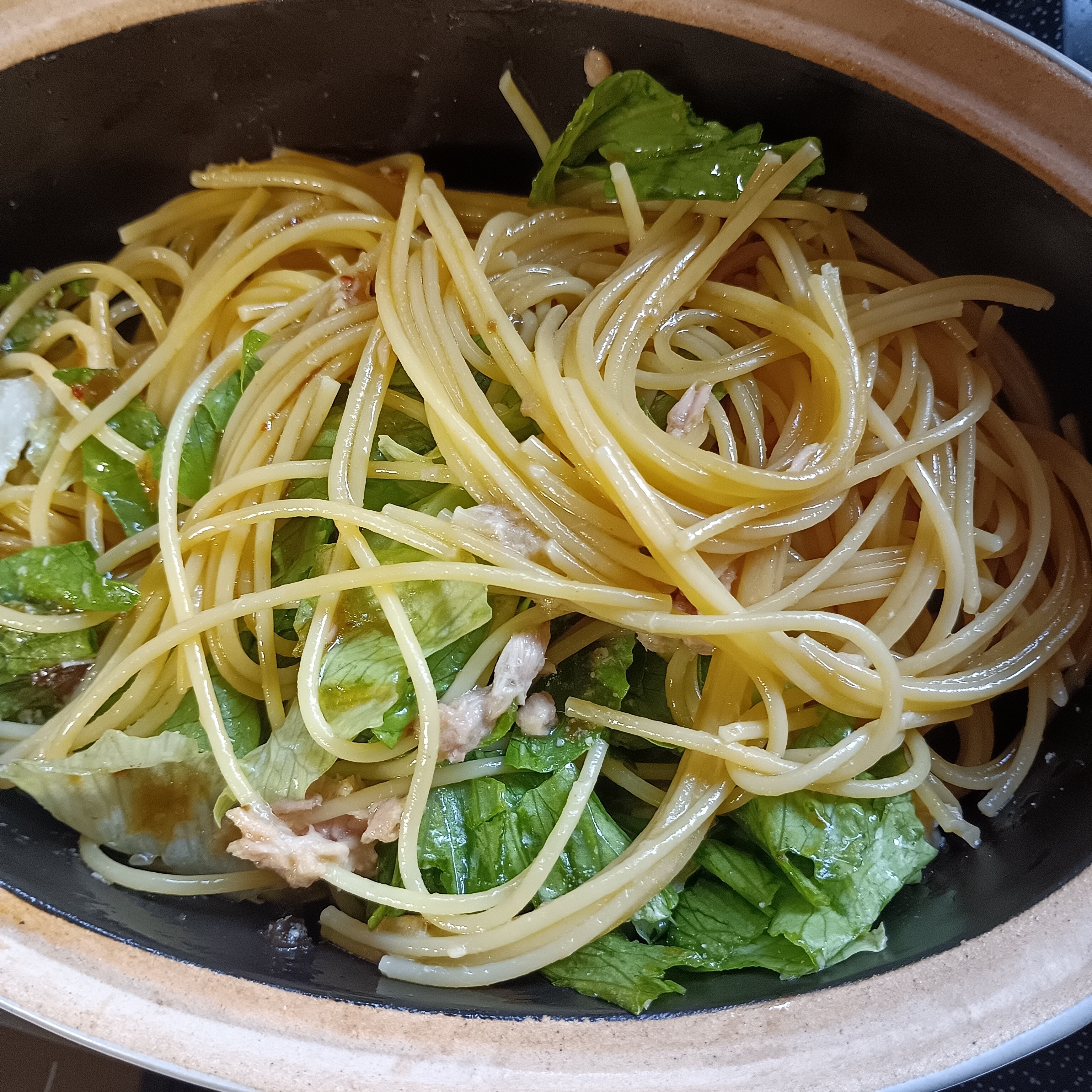 ツナとレタスのサラダ風温かパスタ | CAINZ DIY Square