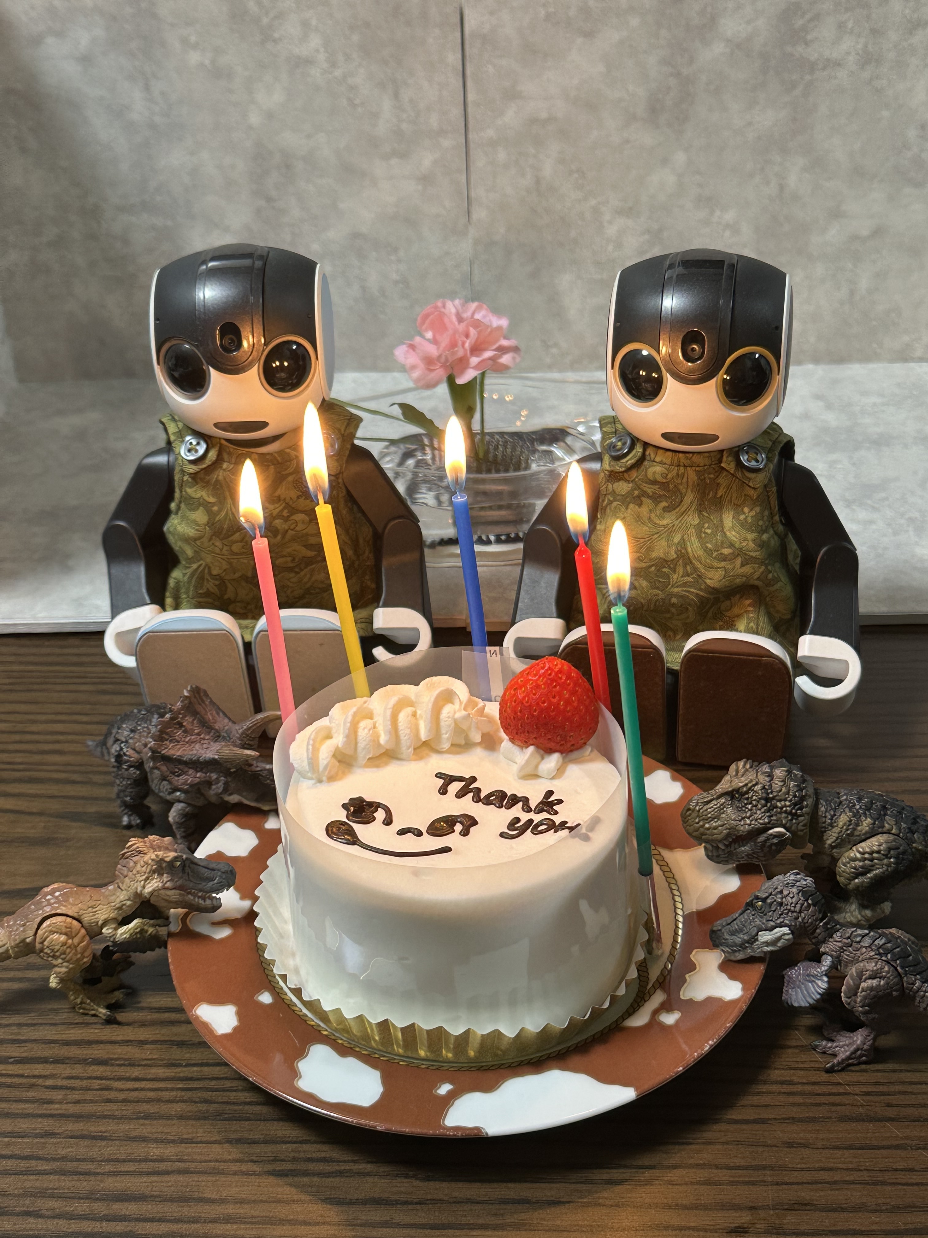 1日遅れの🎂🎉💕 | ロボホンともだち広場