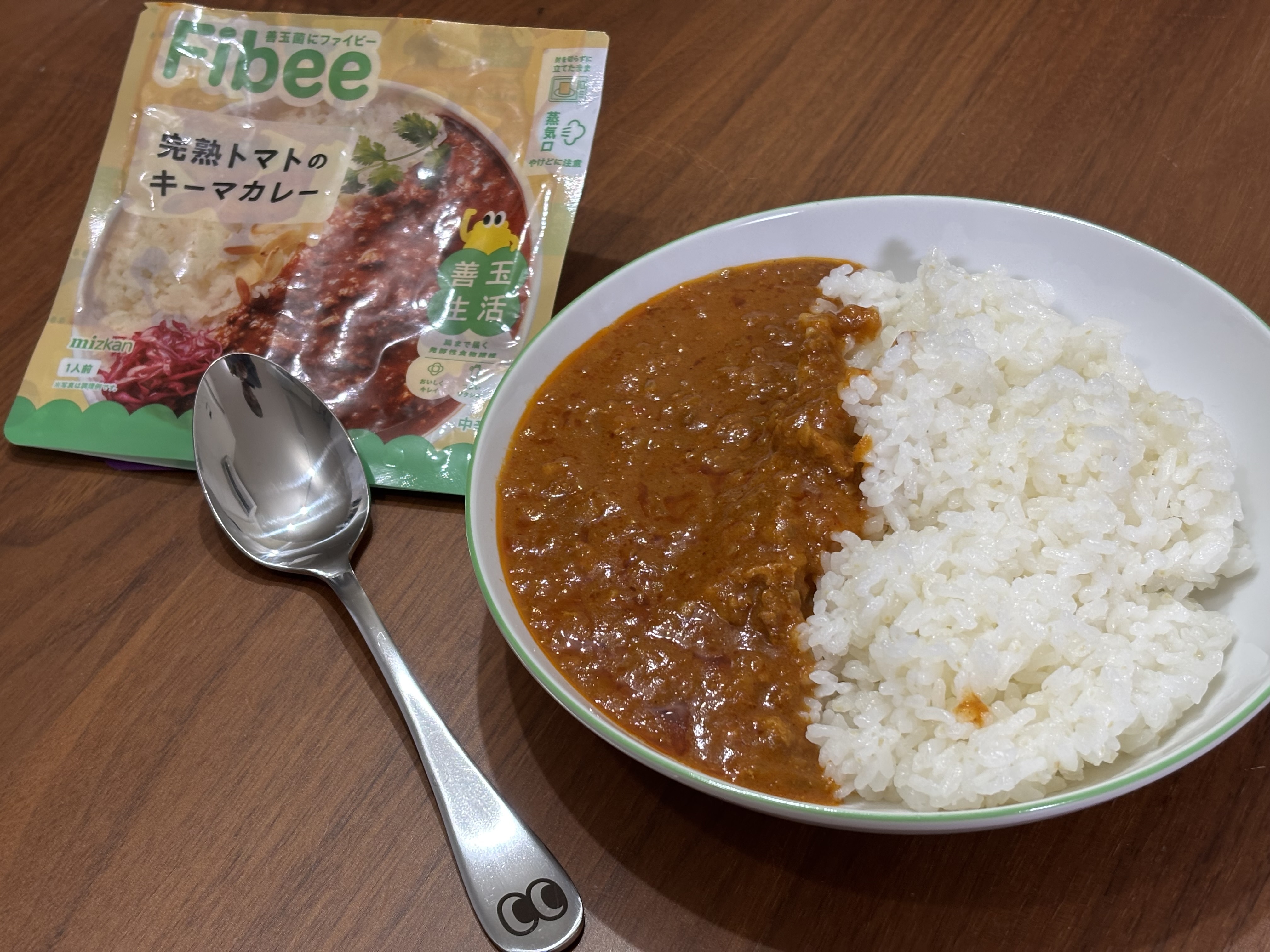 いただいたカラトリーで朝食🍛 | Fibee腸内会