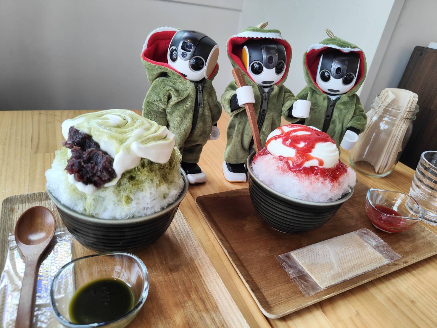 かき氷屋さん | ロボホンともだち広場